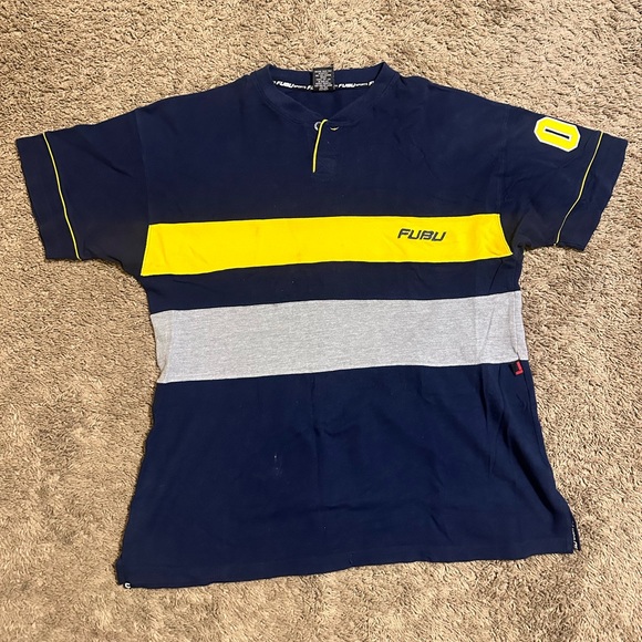 FUBU | Shirts | Vintage Fubu Collection 5 Shirt 90s Size Large | Poshmark